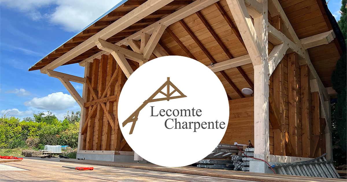 Construction de maison ossature bois, Épernay - Lecompte Charpente